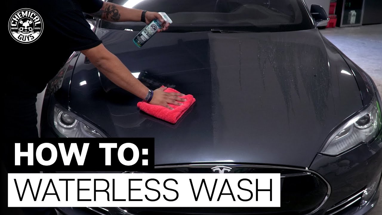 How To Wash Car Without Water Spots