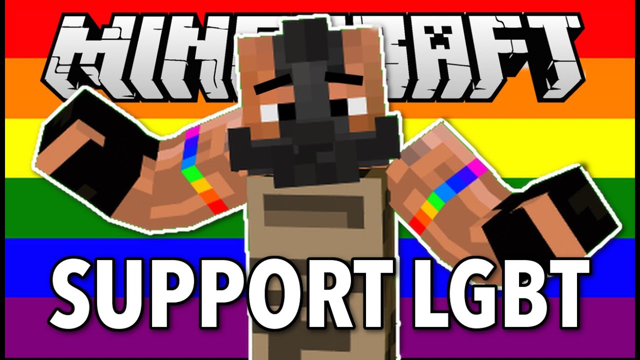 Help Support Lgbt In Minecraft Lgbt Youtube