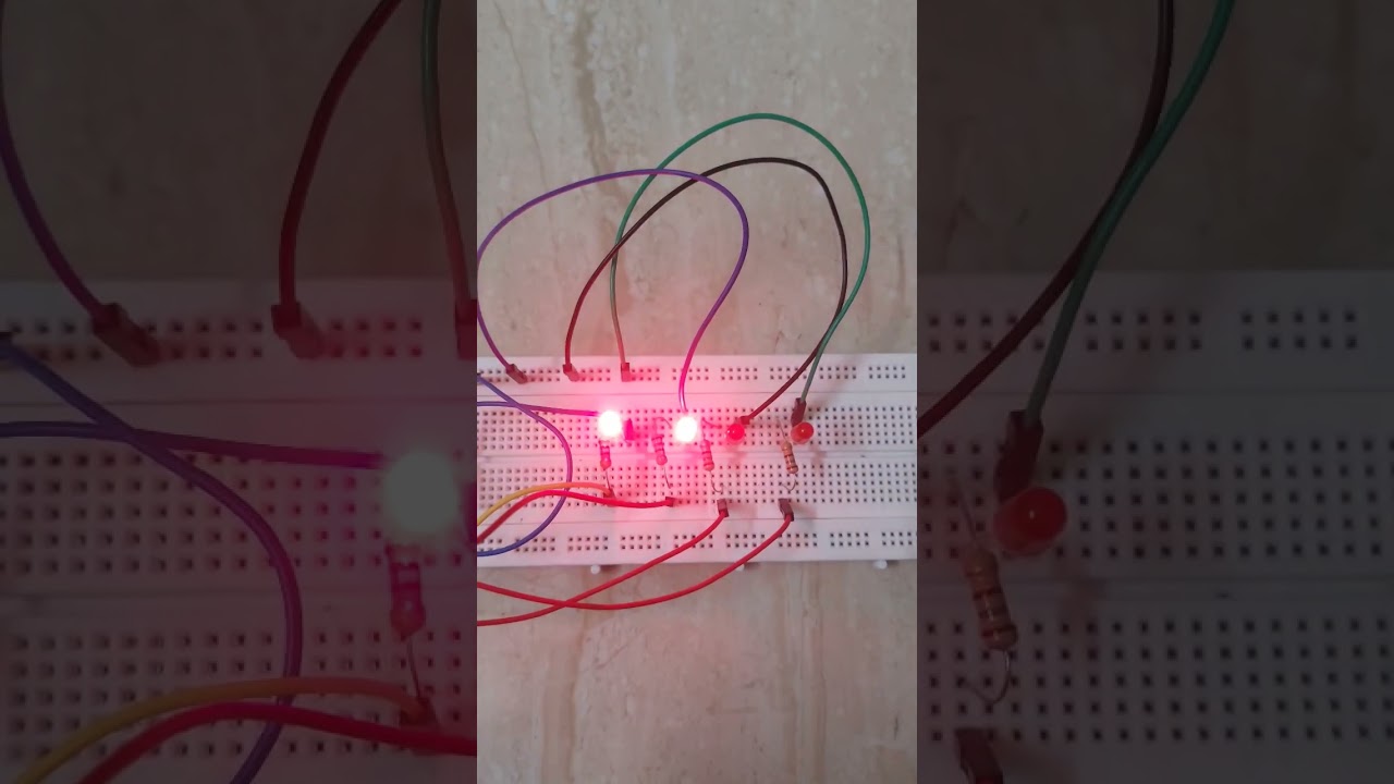 Led Binary Counter Youtube