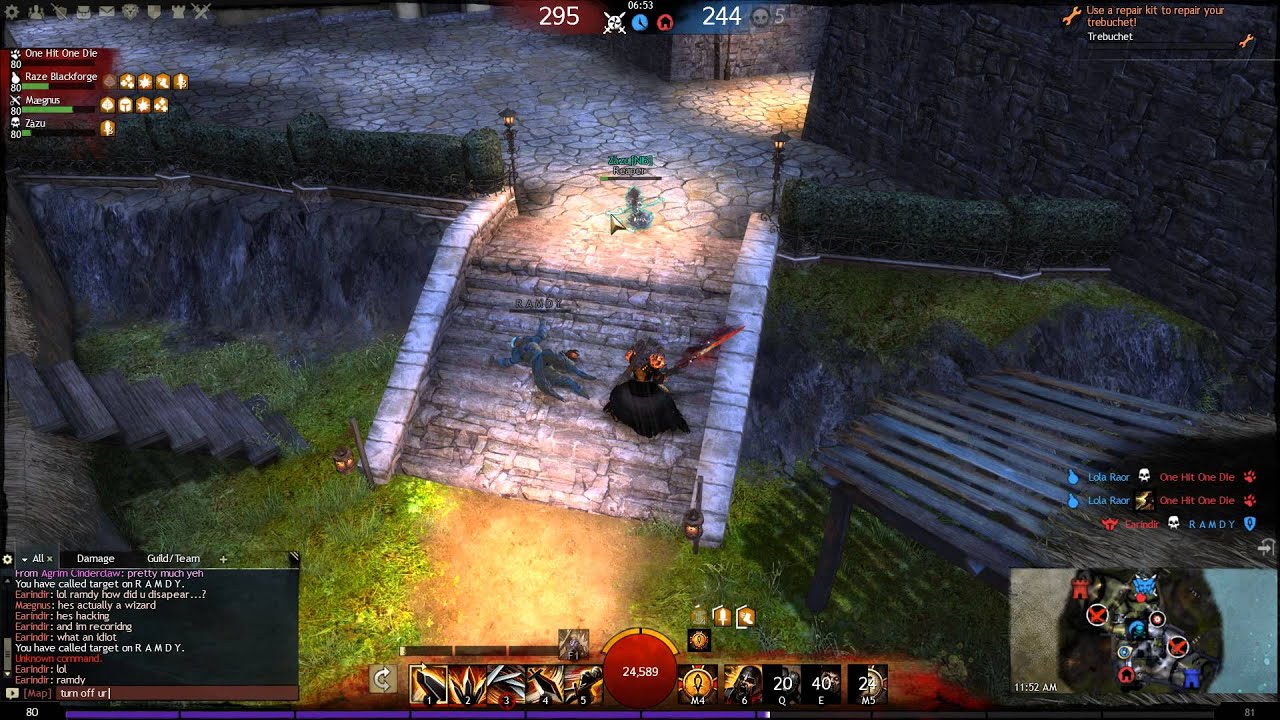 Guild Wars 2 Pvp Speed Hack Name R A M D Y Youtube