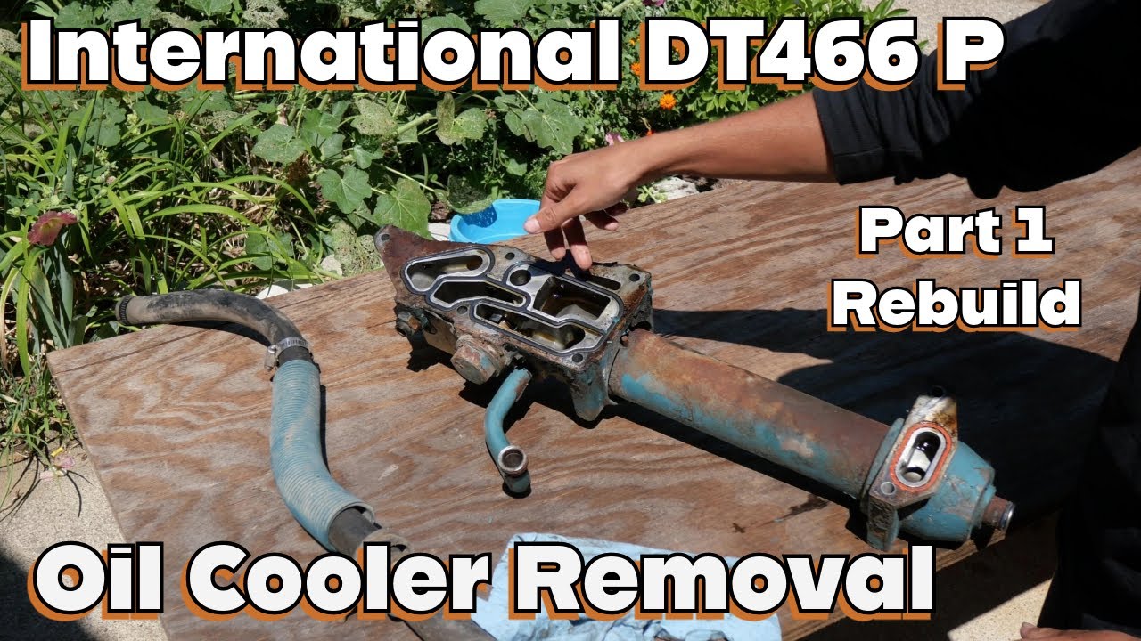 International Dt466 Engine Rebuild Part 1 Youtube