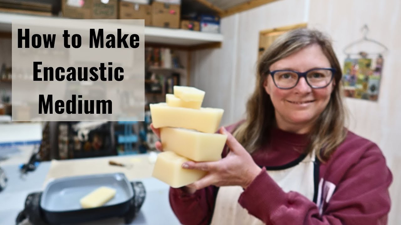 How To Make Encaustic Medium Step By Step Video Tutorial Making
