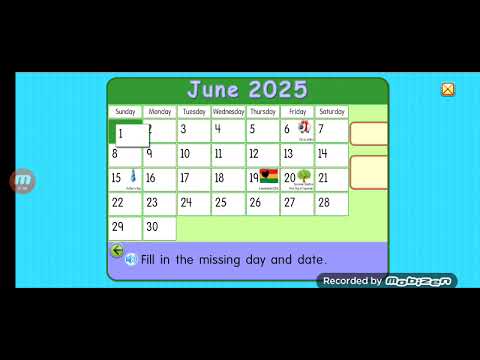 Starfall Calendar June 2025 Youtube
