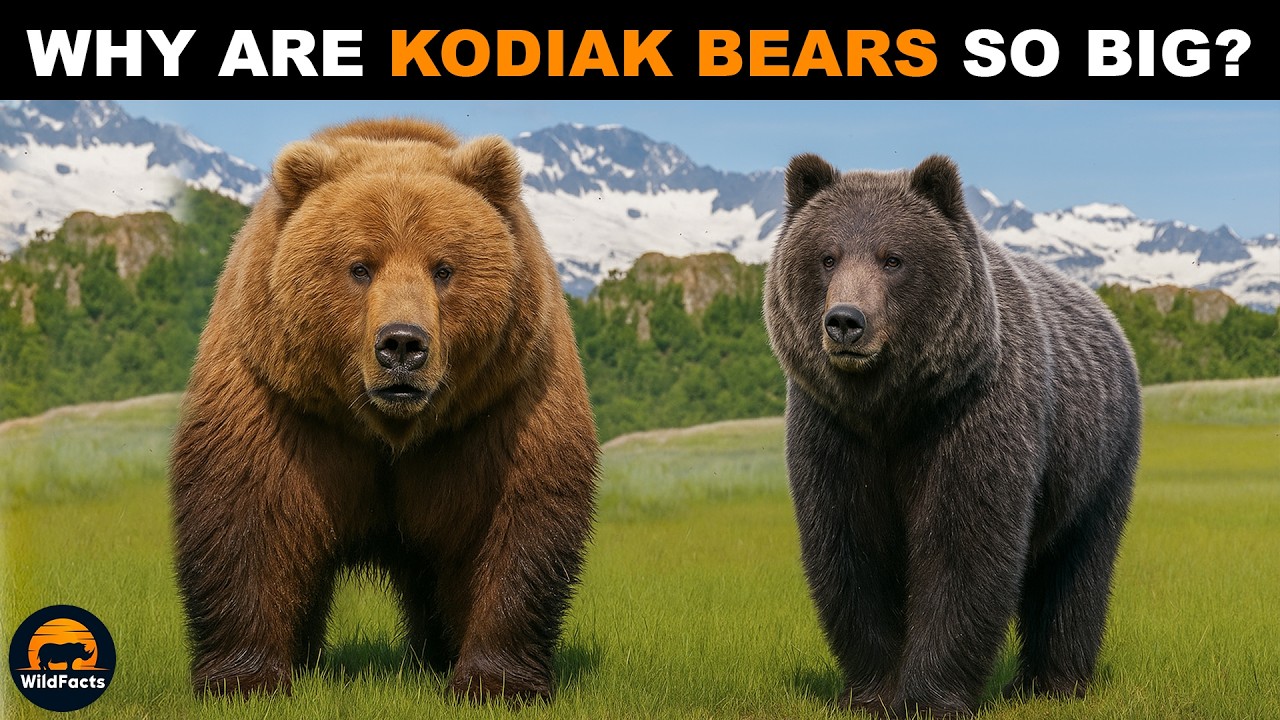 Why Are Kodiak Bears So Big Youtube