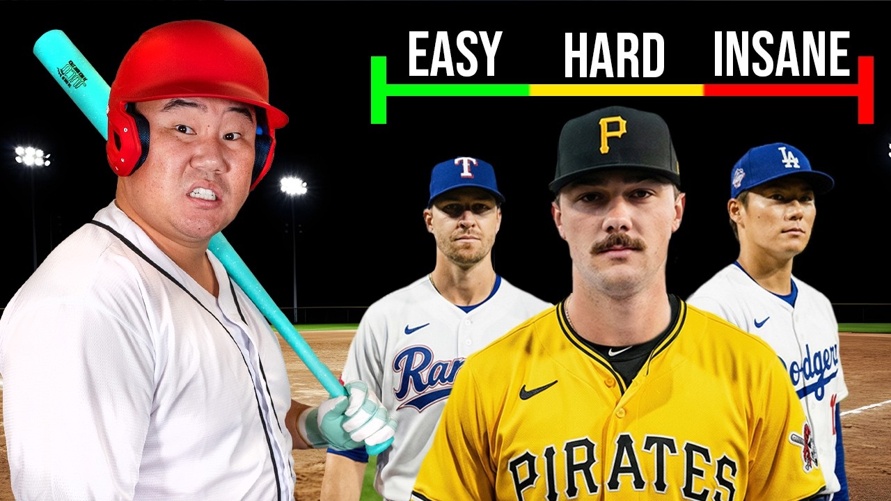 I Faced Mlb S Craziest Pitches Youtube