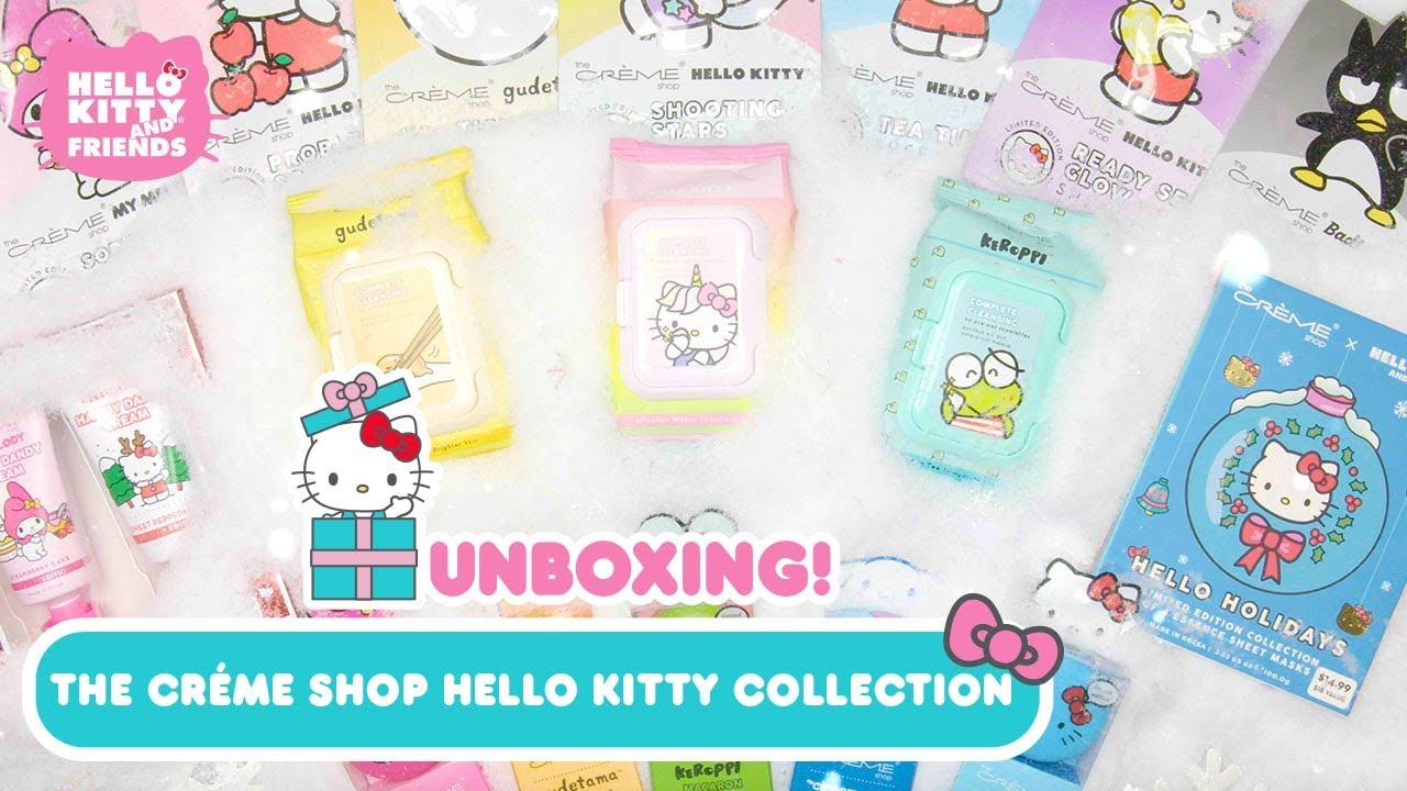 The Créme Shop X Hello Kitty Collection Cvs Unboxing Youtube