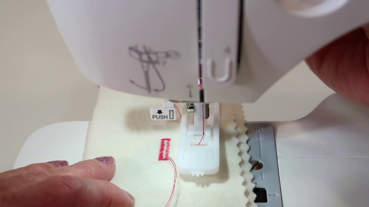 Singer Simple 3337 20 Buttonholes Youtube