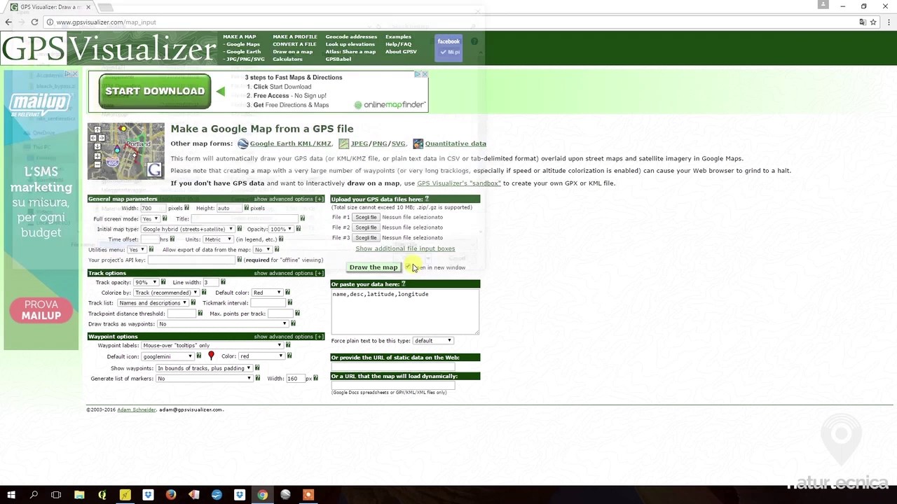 Gpsvisualizer Youtube