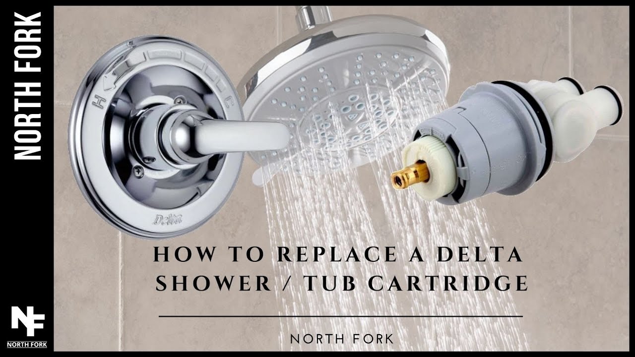How To Replace A Delta Tub Shower Cartridge Tutorial No More Leaky