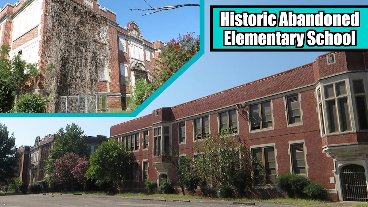 Exploring A Historic Abandoned Elementary School With Homeless