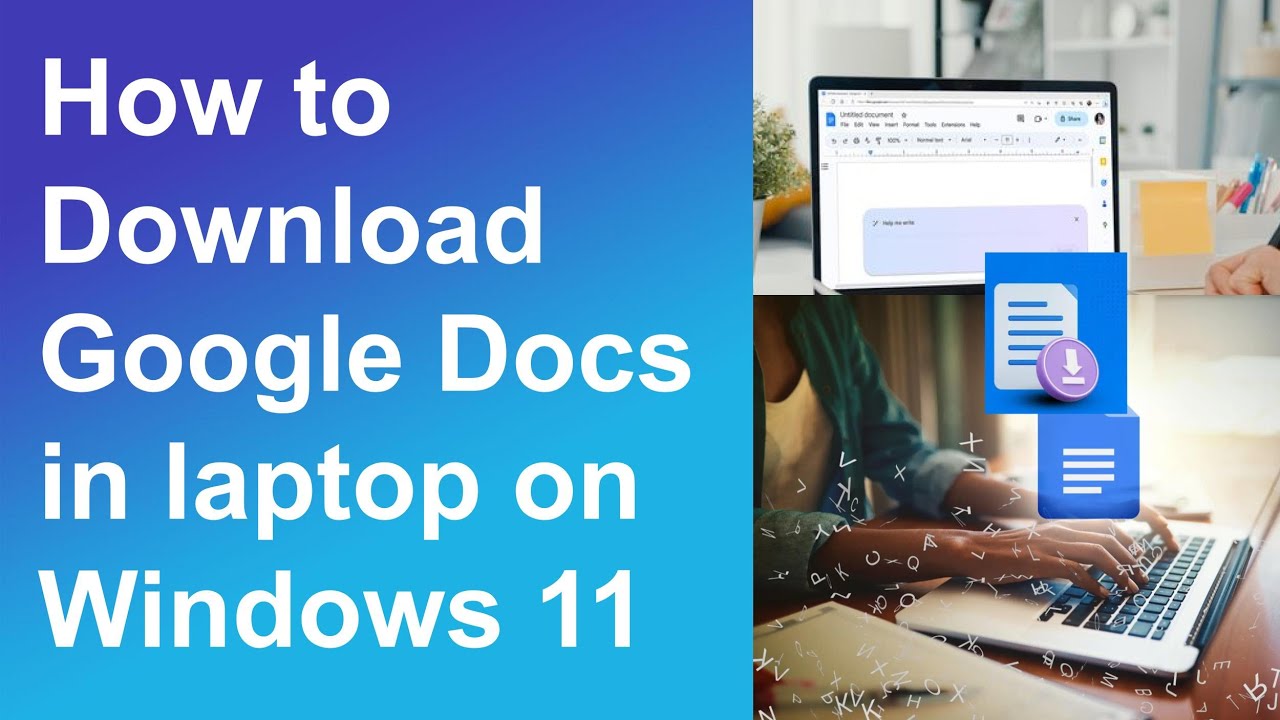 How To Download Google Docs In Laptop On Windows 11 Youtube
