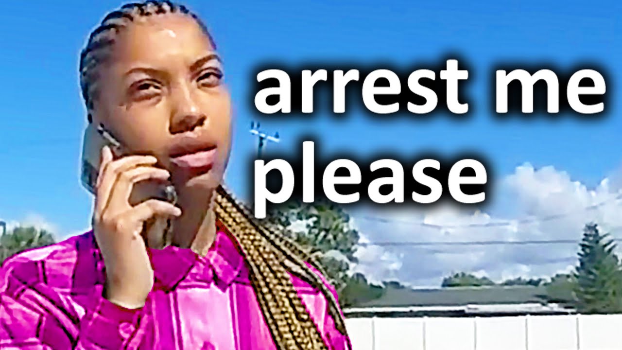 When Dumb Karens Call Cops On Themselves Youtube