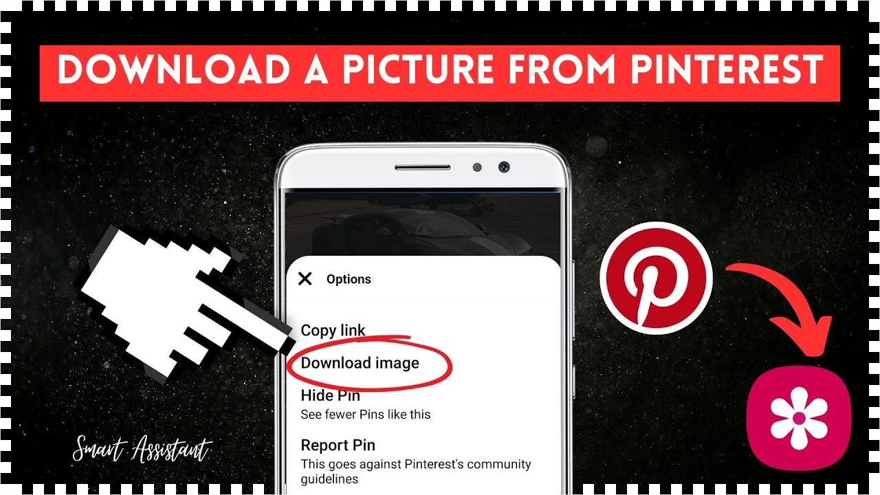 How To Download A Picture From Pinterest To The Gallery Android