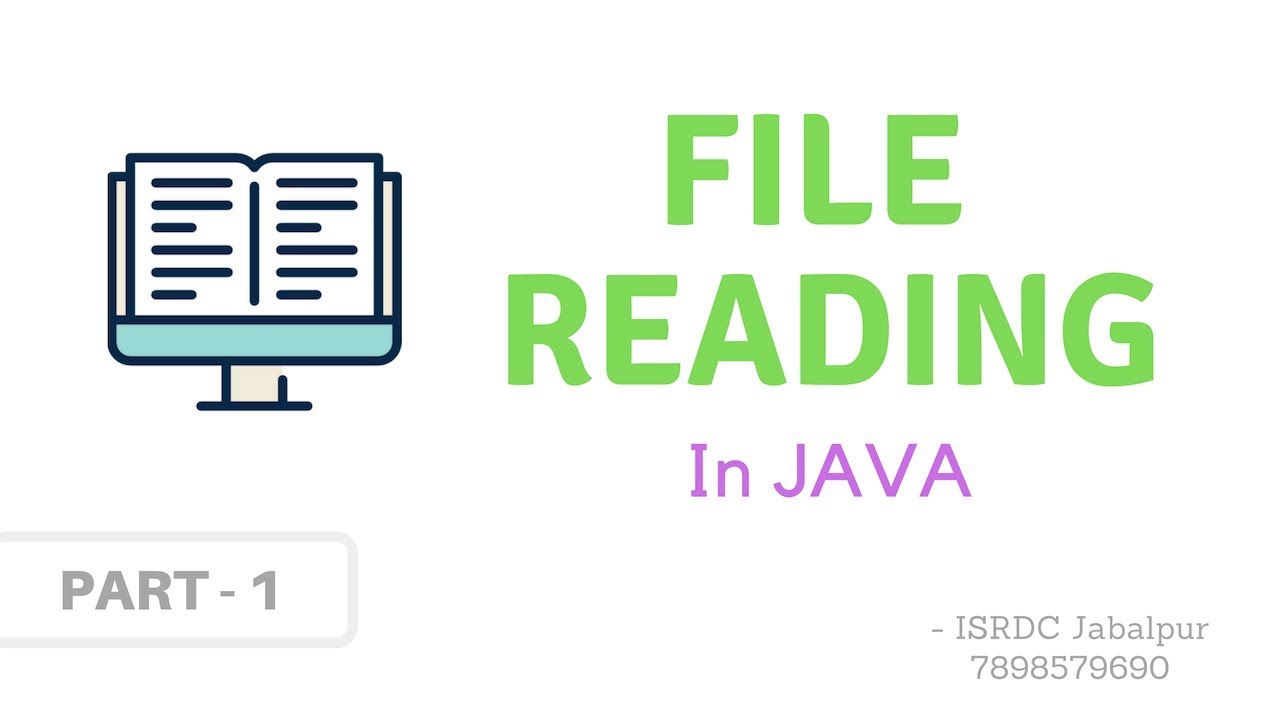 Java File Reading Part 1 Youtube