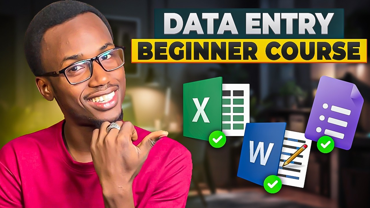 Data Entry Full Course For Beginners Youtube