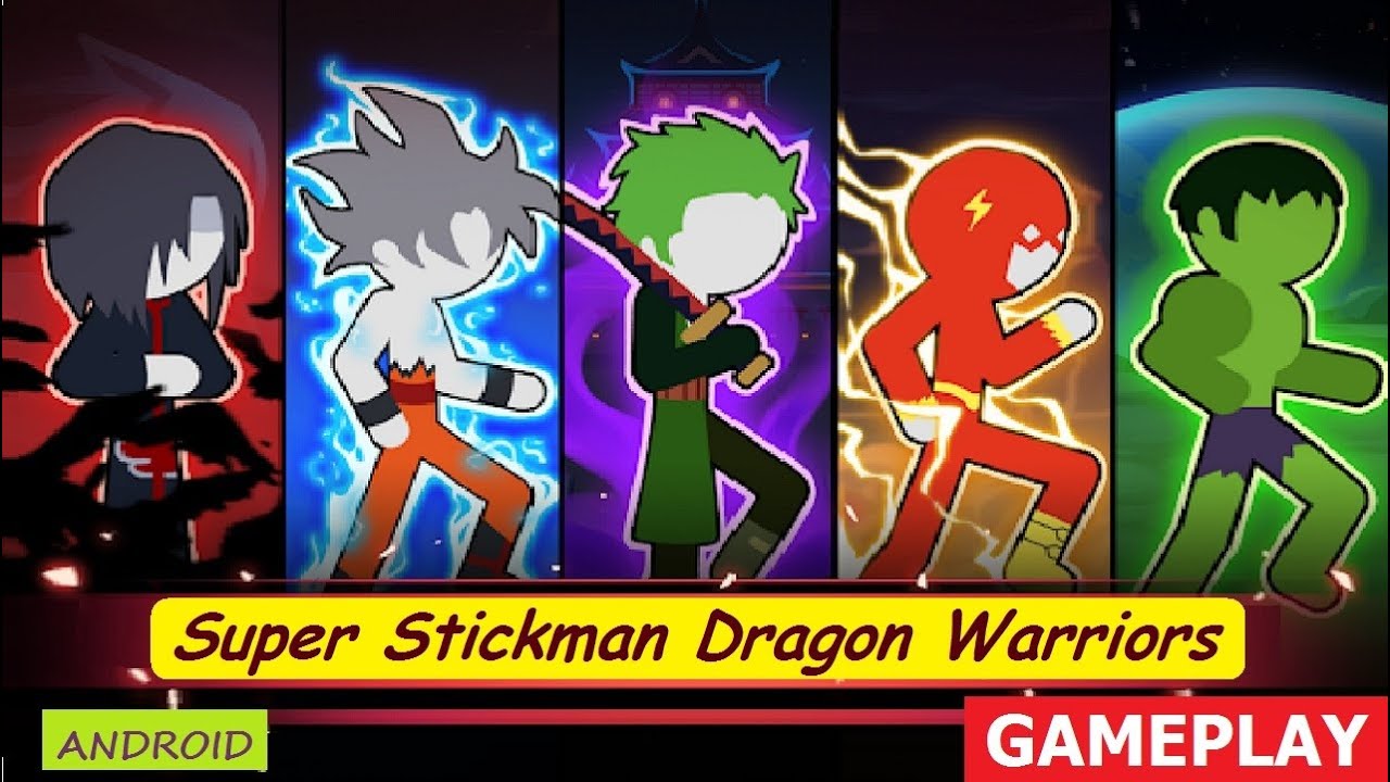 Super Stickman Dragon Warriors New Update Full Action Android