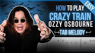 Crazy Train By Ozzy Osbourne Drum Tab Chords Tabmaster
