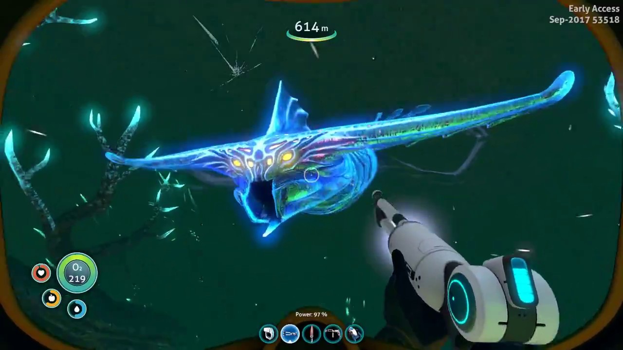 Subnautica Scanning The Ghost Leviathan For The First Time Easy Way