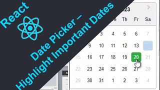 Reactjs Projects Adding Calendar Date Picker In Reactjs Application E 4