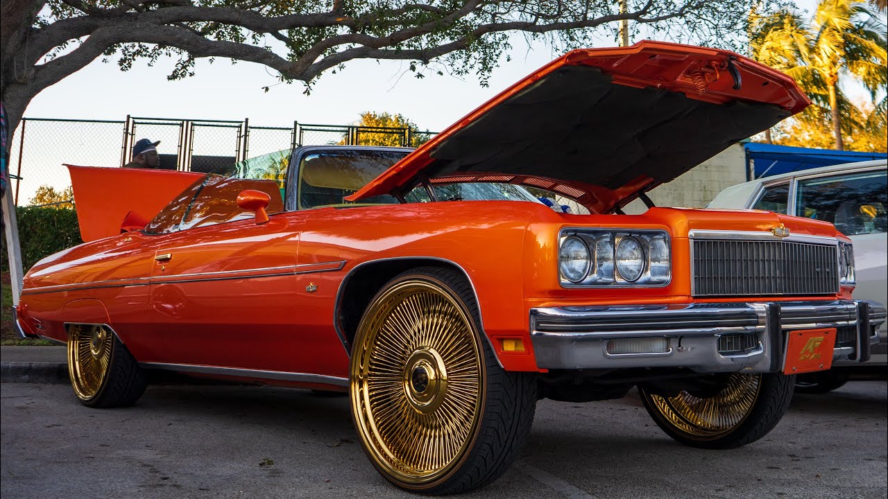 75 Donk On 26 Inch Gold Amani Forged Spokes Youtube