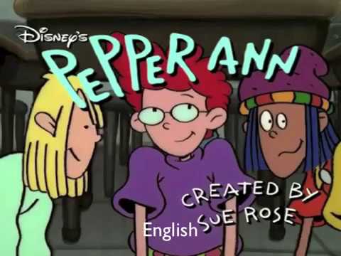 Pepper Ann Intro Multilanguage Youtube