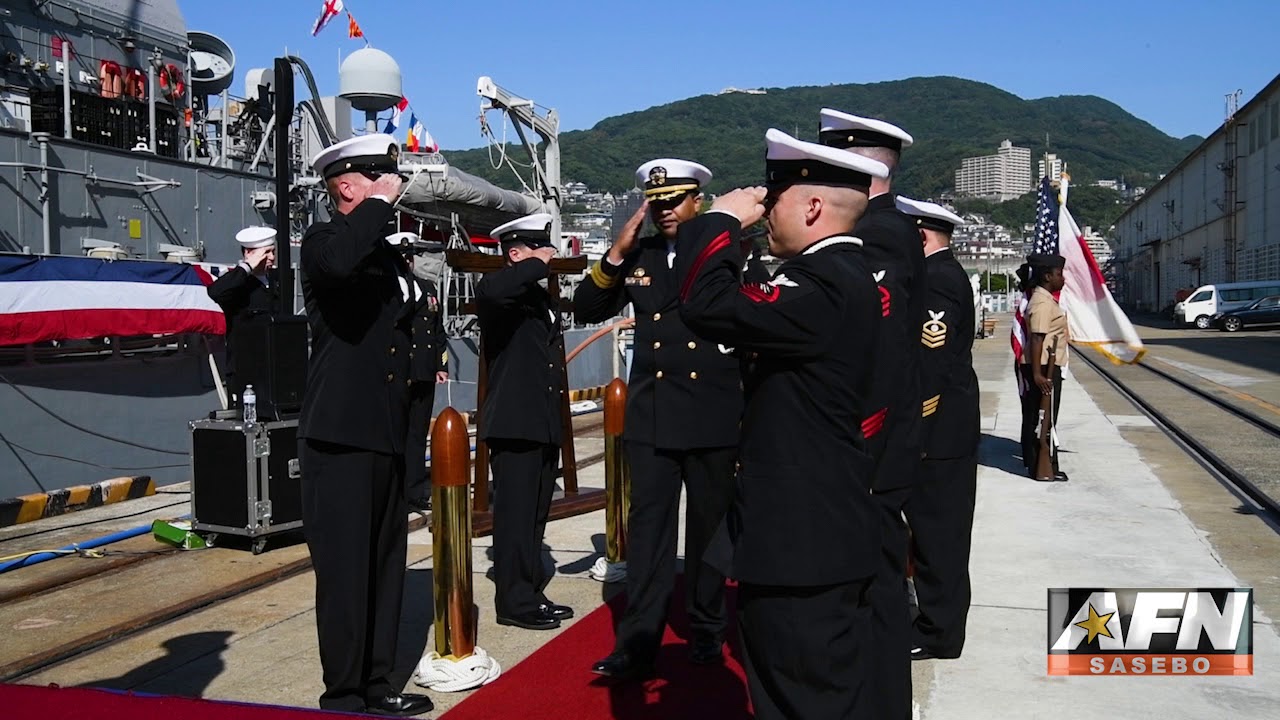 Pacific Update Uss Chief Change Of Command Youtube