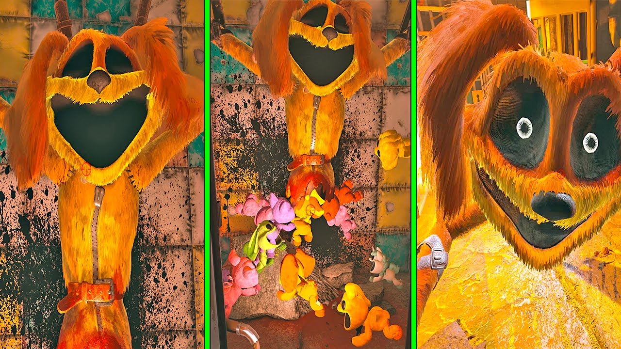 Poppy Playtime Chapter 3 All Dogday Scenes Full Transformation