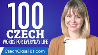 100 Czech Words For Everyday Life Basic Vocabulary 5 Doovi