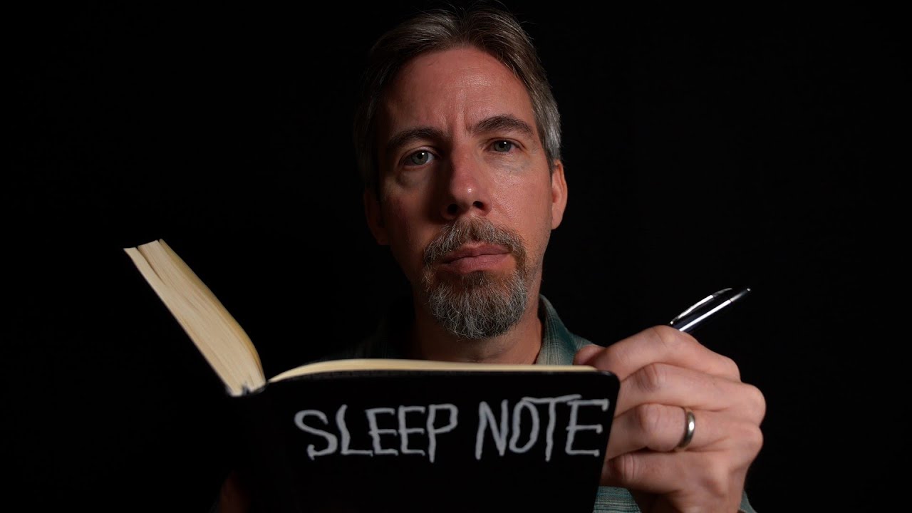 Sleep Note Asmr Youtube