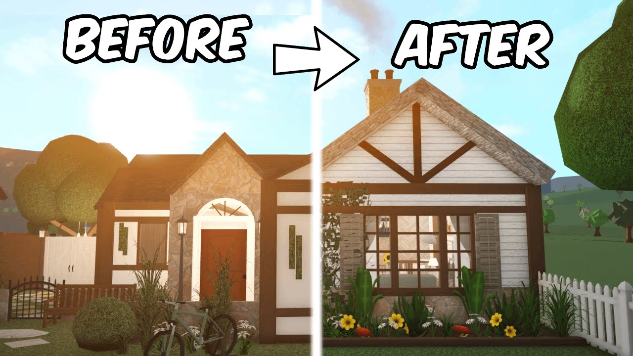 Renovating My Subscribers House In Bloxburg Youtube