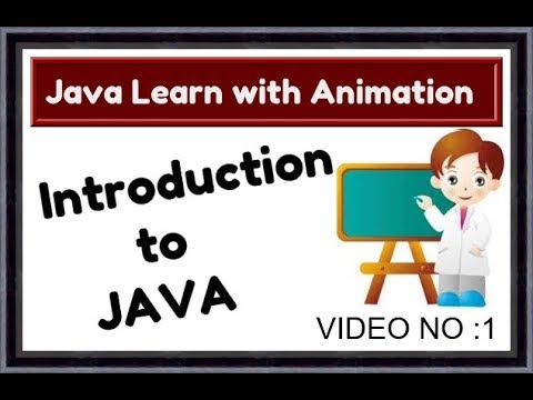 Java Tutorial For Beginners 1 Introduction To Java Animation Video
