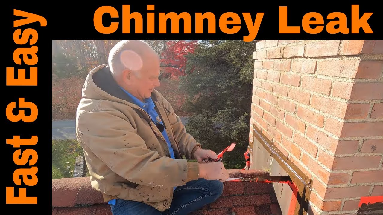 How To Repair Chimney Flashing Leaks Easy Fast Everlasting Diy