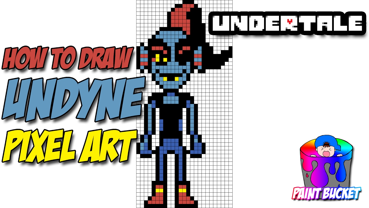 Pixel Art Undertale Undyne