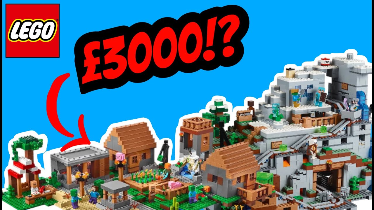 Why Are Retired Lego Minecraft Sets So Expensive Youtube