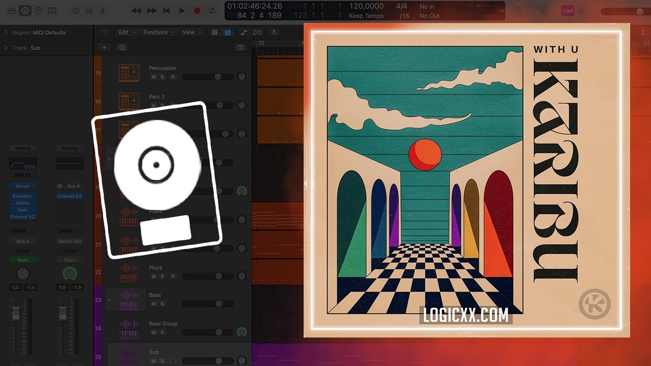 With U Karibu Logic Pro Remake Youtube