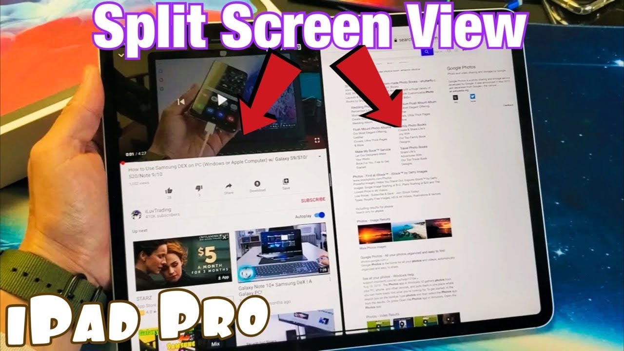 Ipad Pro How To Use Split Screen View Multitasking Feature Slide