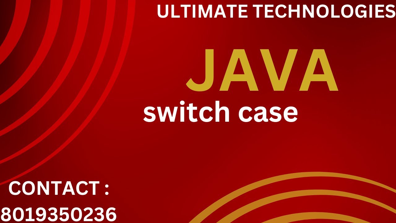 Java Switch Case Youtube