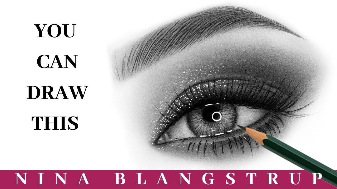 How To Draw Realistic Eyes With Makeup Makeupview Co