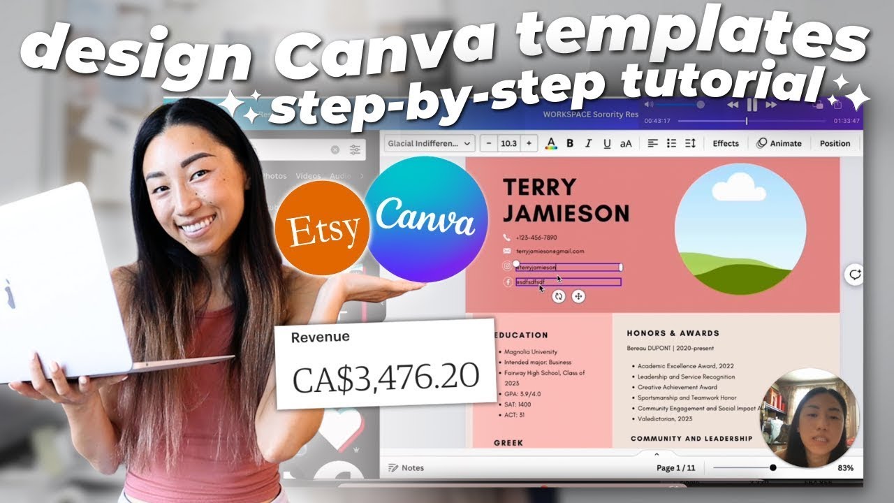 How To Design Canva Templates To Sell On Etsy рџ вђќрџ Full Beginner S