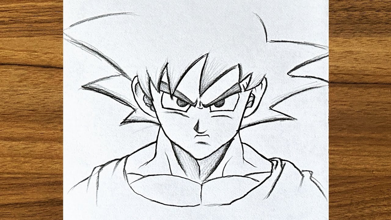 How To Draw Goku Anime
