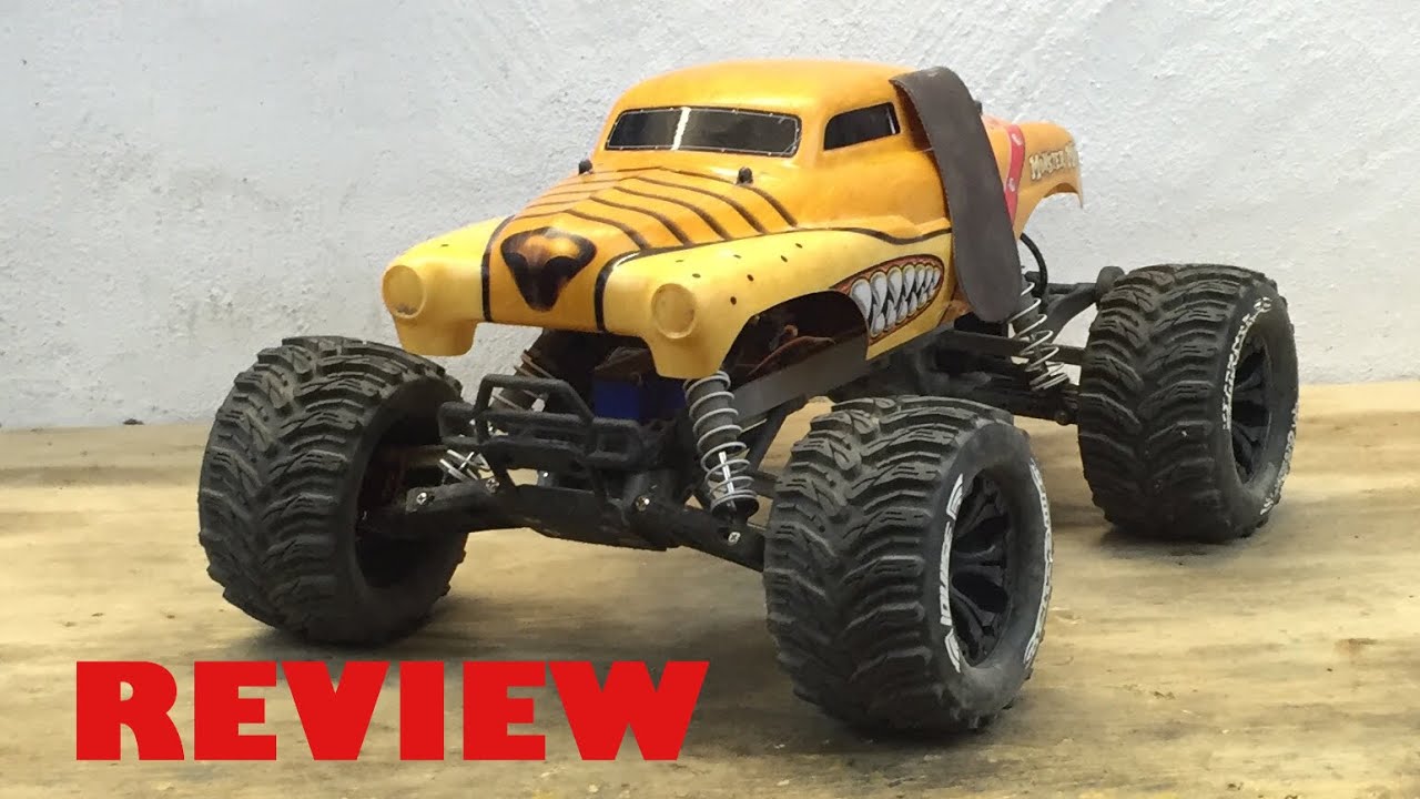 Traxxas Monster Mutt Stampede Review Deutsch Youtube