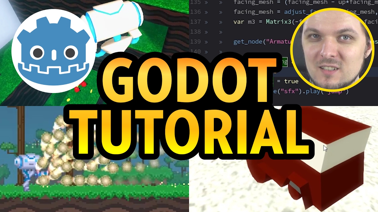Getting Started In Godot Game Engine Easy Beginner Tutorial Youtube