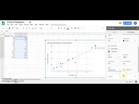 Graphs On Google Sheets 2018 2019 Youtube