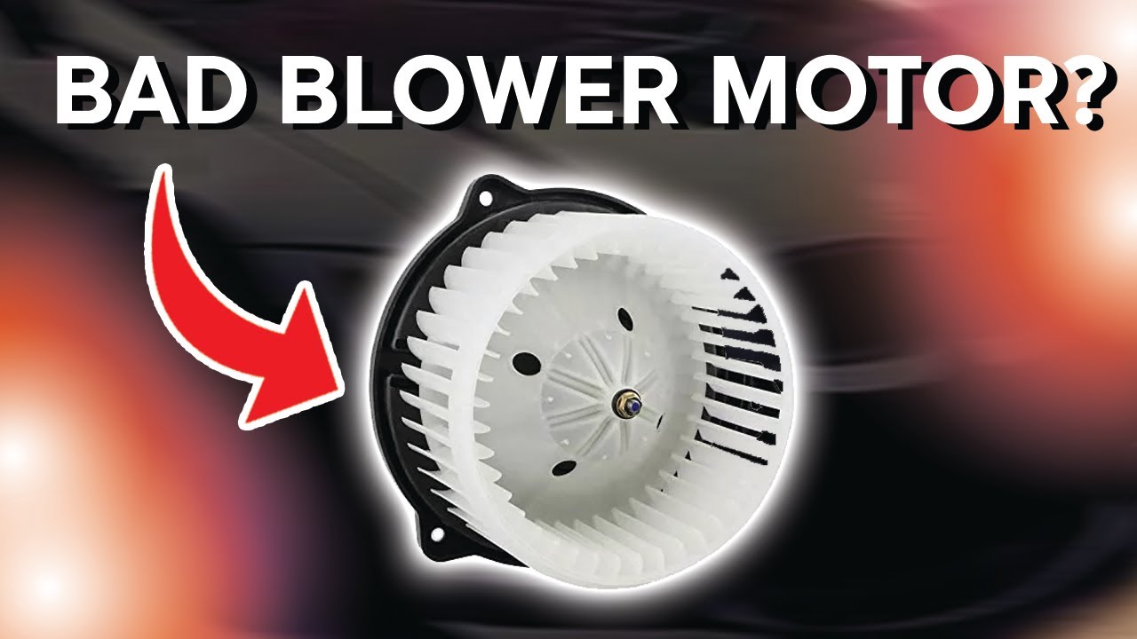 Symptoms Of A Bad Blower Motor Youtube
