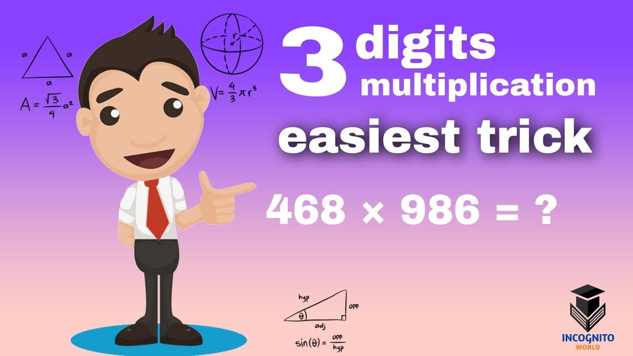 Unbelievable 3 Digit Multiplication Trick Adityaranjantalks Reveals