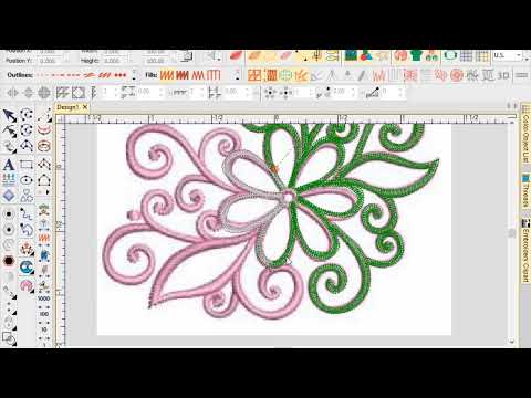Make A Full Detailed Design Video Wilcom E4 2 Embroidery Digitizing