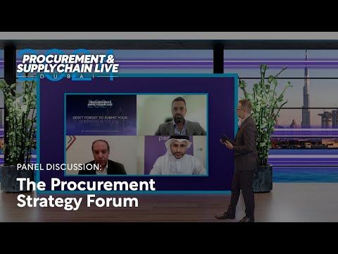 Psc Live Dubai Procurement Supply Chain Strategies Panel Supply