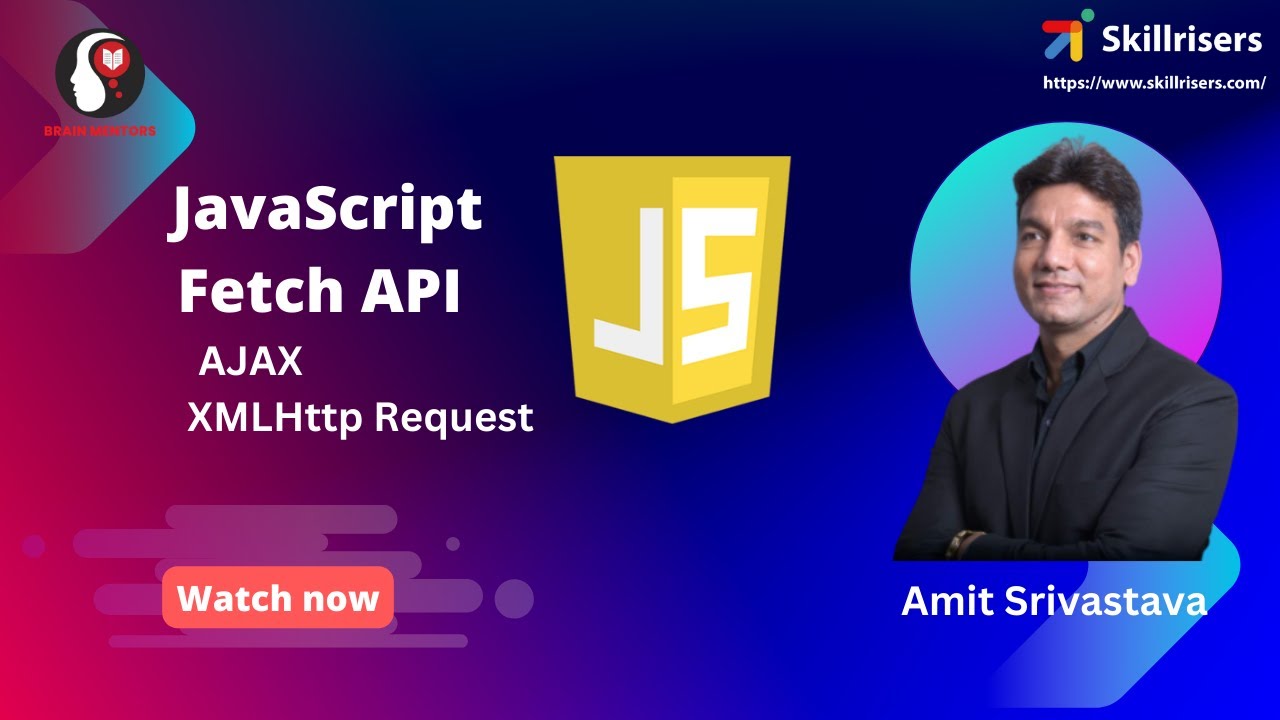 How To Fetch Api In Javascript Using Ajax Xmlhttprequest Youtube