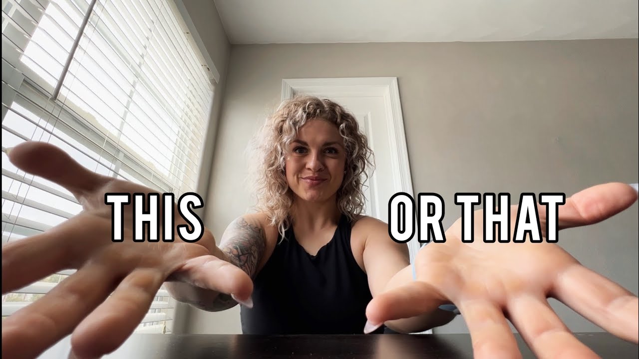 Fast Aggressive Asmr рџ рџџјthis Or Thatрџ рџџј Youtube