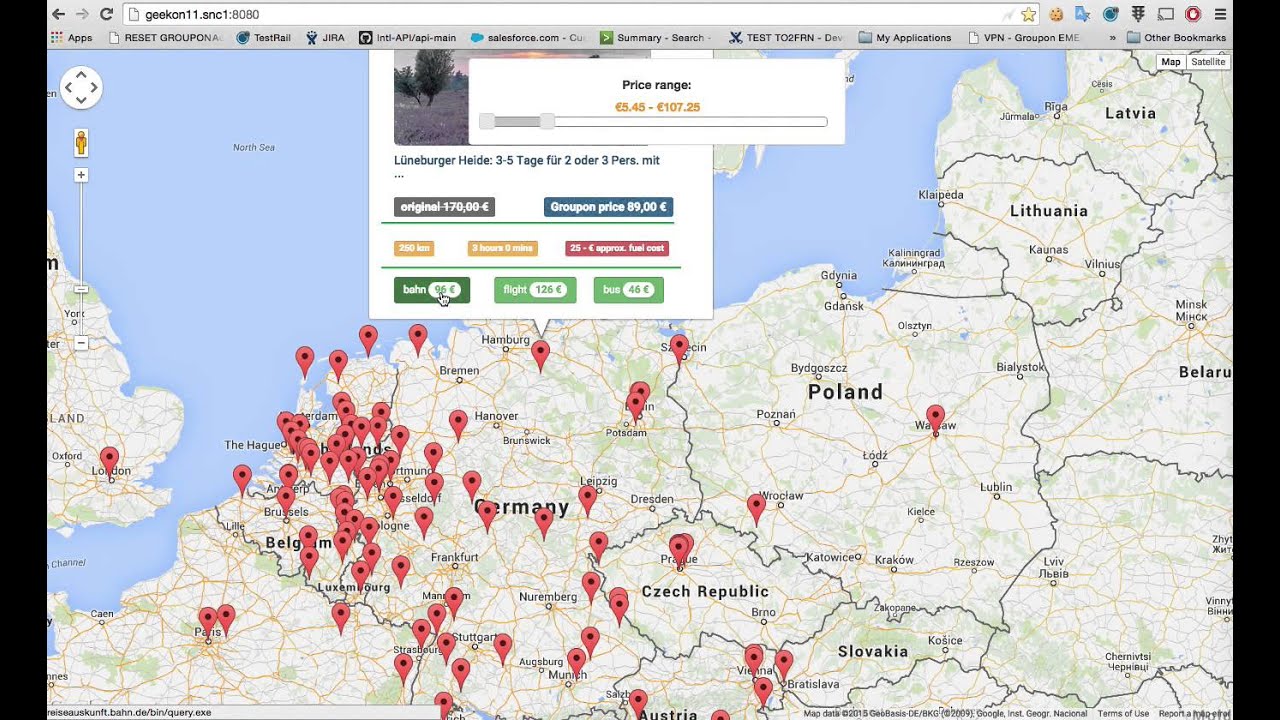 Travelmap Video Youtube